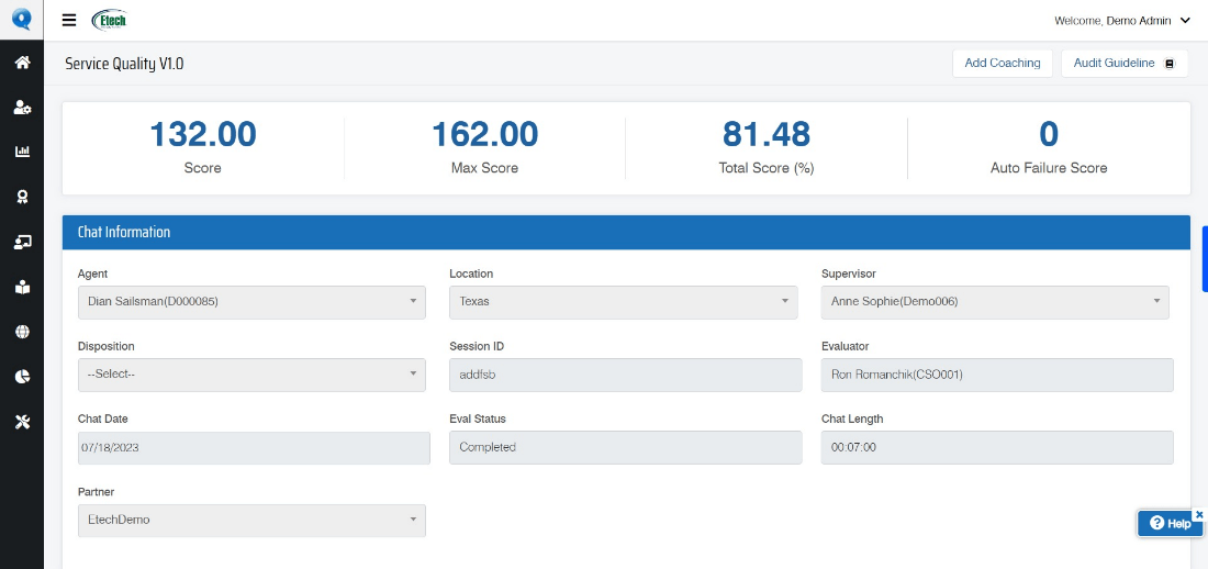 Top Call Center Quality Monitoring Software Features